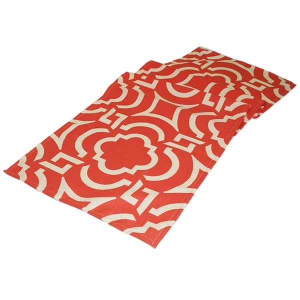 Carmody Table Runner - Mango | Rennie & Rose – RENNIE & ROSE